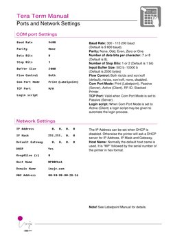 Tera Term Manual | PDF | Computer Data | Information And Communications ...