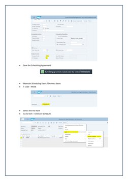SAP MM Scheduling Agreement Process | PDF | Information Technology ...
