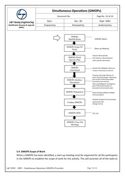 SIMOPs Safety Procedure Overview | PDF | Risk | Risk Management