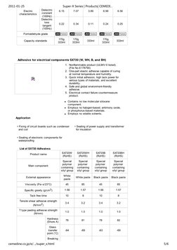 Super-X No.8008 | PDF | Adhesive | Polymers