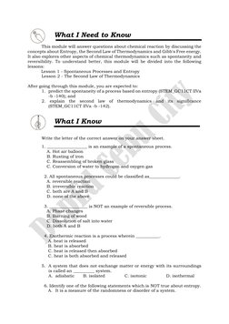 Gen Chem 2 Quarter 4 Module 1 (Colored) PDF | PDF | Wellness | Science ...