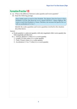 Form 4 Physics Textbook Answers | PDF | Orbit | Satellite