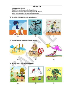 KGL A1 Contest Sample Test Paper | PDF