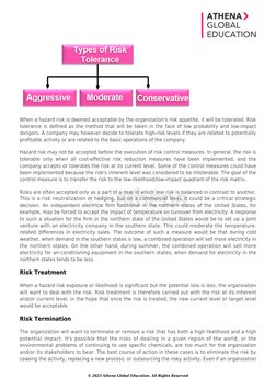 Understanding the 4Ts of Risk Management | PDF | Risk | Risk Management