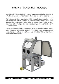 Aquablast 915 Installation Guide | PDF | Pump | Corrosion