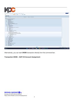 Configuring OKB9 for SAP CO Assignments | PDF