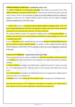 Types and Functions of Ship Bulkheads | PDF | Heavy Industry | Ships