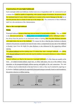 Types and Functions of Ship Bulkheads | PDF | Heavy Industry | Ships