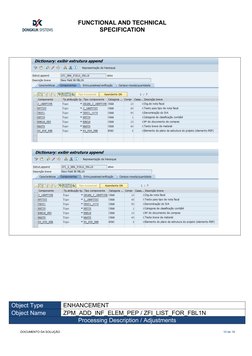 FBL1N Report Adjustment Specification | PDF | Specification (Technical ...