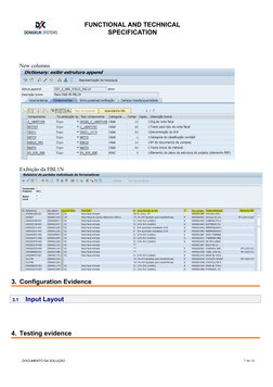 FBL1N Report Adjustment Specification | PDF | Specification (Technical ...