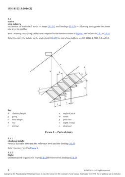 ISO 14122-3 - 2016 - Stairs, Stepladders, Guard Rails | PDF | Stairs ...