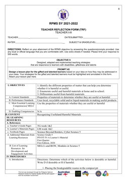 TRF Questions and Answers 2025 Guide | PDF | Educational Assessment ...