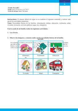 Necesidades Básicas en la Familia | PDF