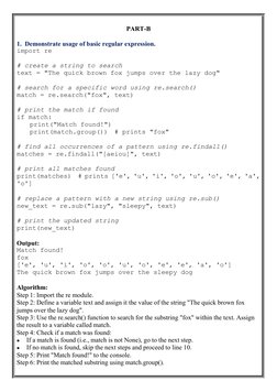 BCA Python Programming Lab Manual | PDF | String (Computer Science) | Control Flow