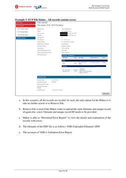 PB ECP Bulk Payment User Guide | PDF | Computer File | Filename