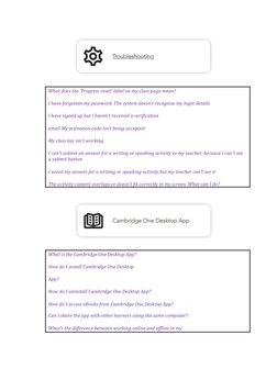 Cambridge One Student Guide | PDF | Password | Mobile App