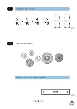Year 3 Maths Reasoning Test Paper | PDF | Mathematics