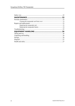 Man Instr RADius 700 Transponder | PDF | Federal Communications ...