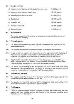 ACSR Zebra Conductor Technical Specification | PDF | Wire | Electrical ...
