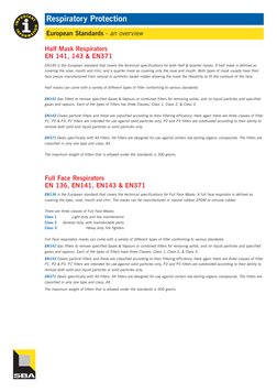 Overview of EN149 Respirator Standards | PDF | Equipment | Safety