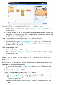 Create a Chrome Dino Game in Scratch | PDF | Computing | Computer ...