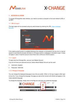 XChange Box Login and User Management Guide | PDF | Login | User ...