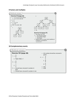 Cambridge Lower Secondary Math 8 Answers | PDF | Mathematics | Algebra