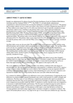 Wisc V Interpretive Sample Report | PDF | Wechsler Adult Intelligence ...