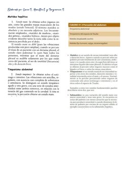 Técnicas de Percusión Abdominal | PDF | Abdomen | Hígado