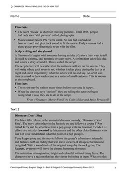 Cambridge Primary English 5 Test | PDF | Language Arts & Discipline