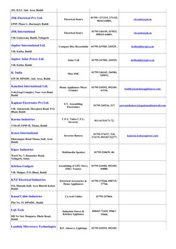 Baddi Industrial Area Company Directory | PDF | Home Appliance ...