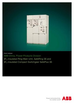 ABB SafePlus 36 Product Catalogue | PDF