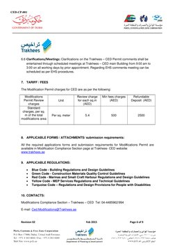 Trakhees Modification Permit Process | PDF | Building Engineering ...