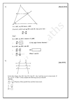 Class 10 Geometry PYQs and Solutions | PDF | Circle | Triangle