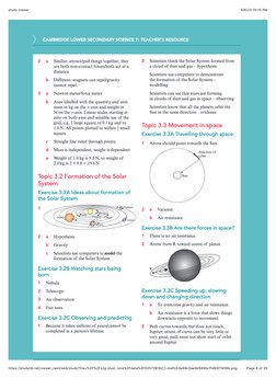 Cambridge Science Workbook 7 Answers | PDF