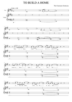 Build a Home Piano Sheet Music | PDF