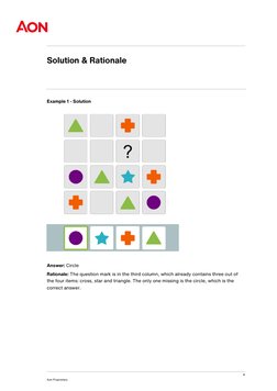 Aon Deductive Reasoning Practice Guide | PDF