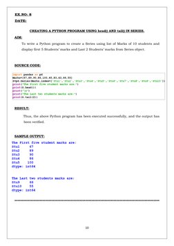 Class 12 IP Practical Programs Guide | PDF | Sql | Python (Programming ...