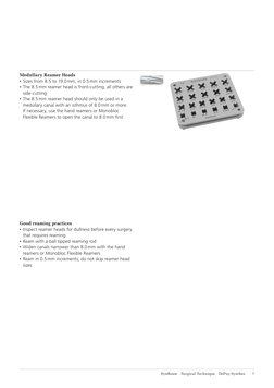 DePuy Synthes Reaming System Guide | PDF | Equipment | Manufactured Goods