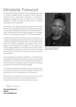 SeSotho Novel Tutudu Study Guide - 3 | PDF