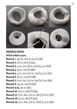 Crochet Cow Stacking Toy Pattern | PDF