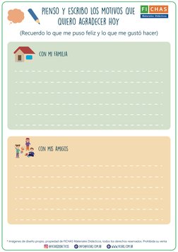 Actividades de Gratitud para Niños | PDF