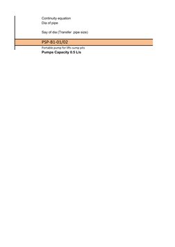 Sump Pit Design and Calculation Details | PDF | Pump | Discharge ...