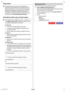Medicare Card Transfer Application (MS011) | PDF | Identity Document ...
