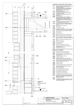 Recessed Brick Wall Section Detail | PDF | Framing (Construction) | Wall