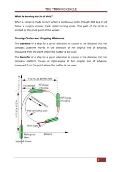 Turning Circle Dynamics of Vessels | PDF | Ships | Circle