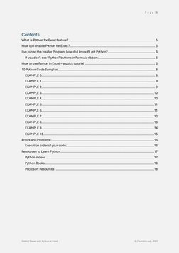 Python For Excel Free Book | PDF | Microsoft Excel | Python (Programming Language)