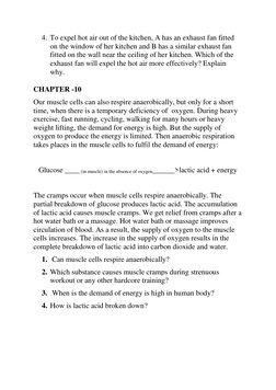 Class 7 Science Case Study Questions | PDF | Cellular Respiration ...