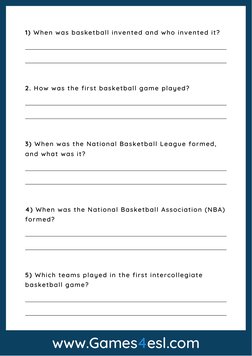 History of Basketball's Invention | PDF