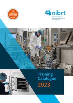 NIBRT Training Catalogue 2023 | PDF | Assay | Biopharmaceutical